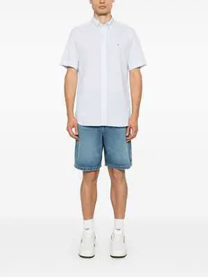 Tommy Hilfiger Striped Cotton-blend Shirt