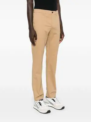 Tommy Hilfiger Cotton-blend Chino Trousers - Neutrals