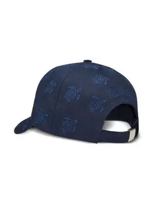 Vilebrequin Embroidered Turtles Cap - Blue