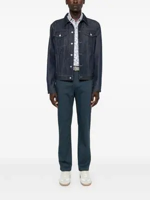 Tommy Hilfiger Cotton-blend Chino Trousers - Blue