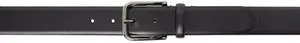 Tiger Of Sweden Tiger Of Sweden Fibula Leather Belt - 050-black
