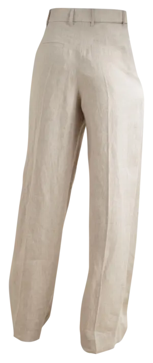 Brunello Cucinelli Pleated Wide-leg Linen Pants
