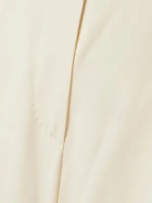 Max Mara Piombo Pleated Wool Wide-leg Pants - White