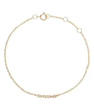 STONE AND STRAND 14-karat Diamond Bracelet - Gold