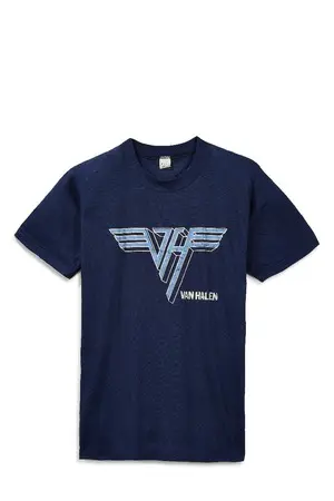 Vintage Wgaca 70s Van Halen Logo Tee