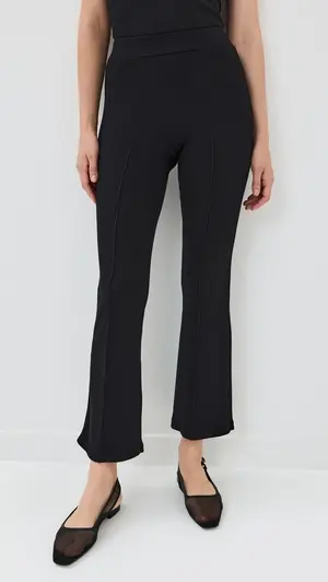 Donni. Rib Kick Flare Pants - Jet
