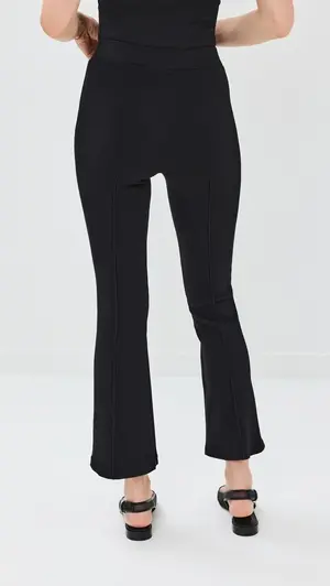 Donni. Rib Kick Flare Pants - Jet