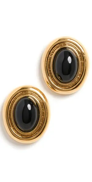 HEAVEN MAYHEM Prize Stud Earrings - Black