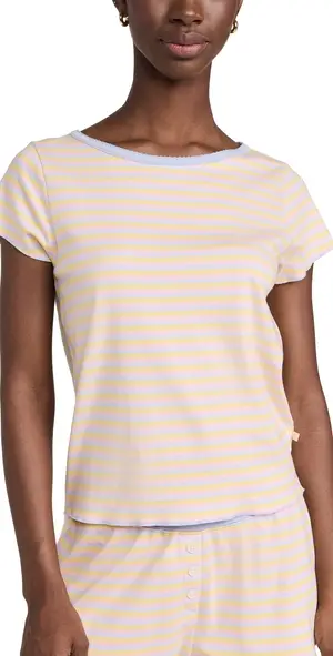 Morgan Lane Baby Jean Tee - Rainbow Dream