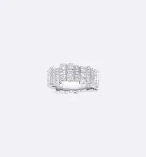 Dior Gem Ring - Silver