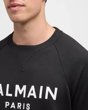 Balmain Logo Raglan Sweatshirt