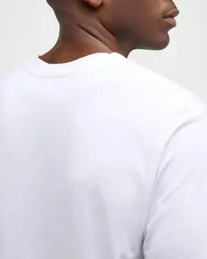 Balmain Apos;s Logo-print T-shirt - White/blk