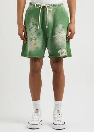 RIVINGTON ROI REBIS Gym Bag Printed Cotton Shorts