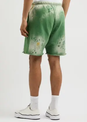 RIVINGTON ROI REBIS Gym Bag Printed Cotton Shorts