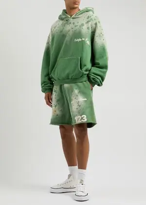 RIVINGTON ROI REBIS Gym Bag Printed Cotton Shorts