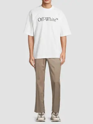 Off-White Big Bookish Skate T-shirt - White Black
