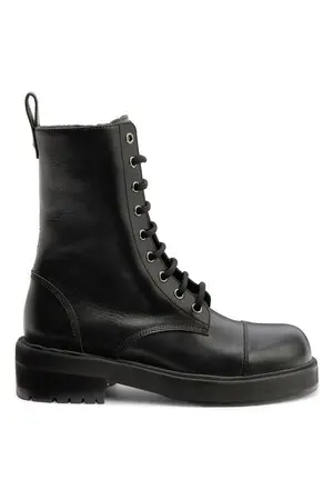 GIUSEPPE ZANOTTI Toluse Leather Combat Boots