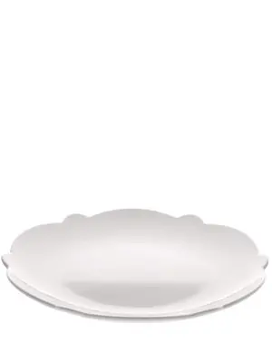 ALESSI Dressed Porcelain Side Plates - White
