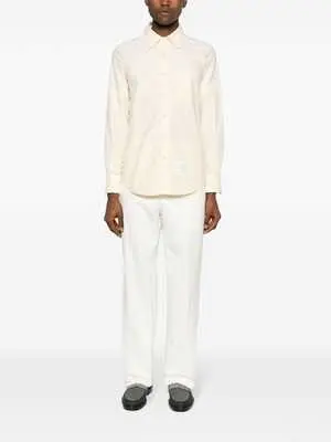 Thom Browne Armband-embellished Cotton Shirt - Yellow