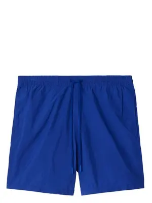 Burberry Drawstring Swim Shorts - Blue