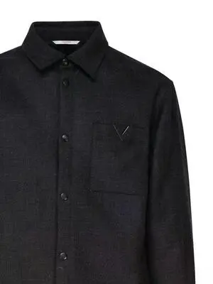 Valentino Garavani Vlogo Padded Shirt Jacket