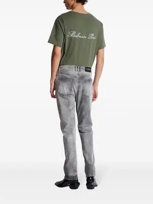 Balmain Mid-rise Straight-leg Jeans