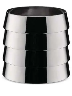 ALESSI Stacked-effect Cup - Silver