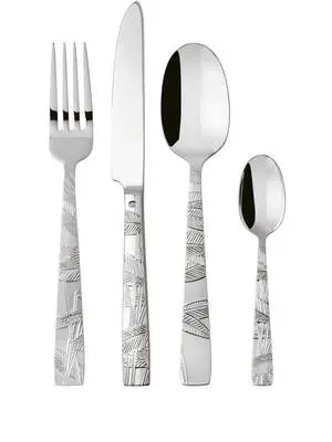 SAMBONET Jungle Stainless Steel Cutlery - Silver