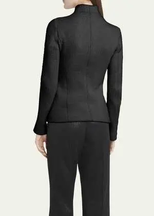 Giorgio Armani Cashmere-blend Knit Jacket