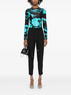 Patrizia Pepe Pinstriped Slim Trousers
