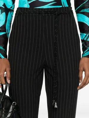 Patrizia Pepe Pinstriped Slim Trousers