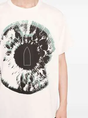 WHO DECIDES WAR BY EV BRAVADO Eye Cotton T-shirt