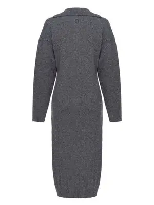 Pinko V-neck Knitted Dress