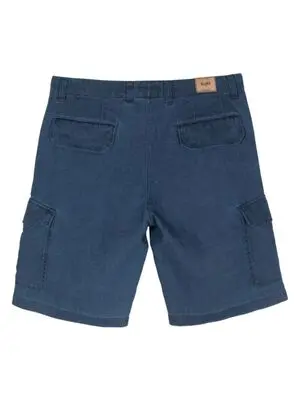 MOORER Aron Linen Cargo Shorts