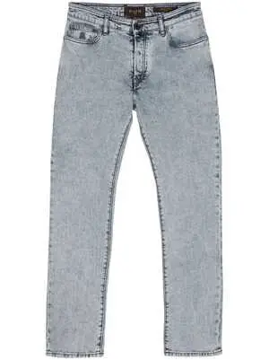 Moorer Embroidered Bottoms For Men