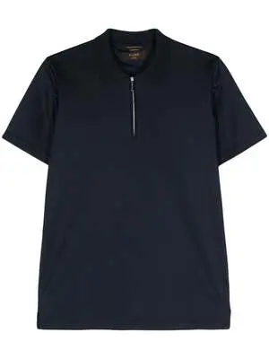 MOORER Jericho Cotton Polo Shirt