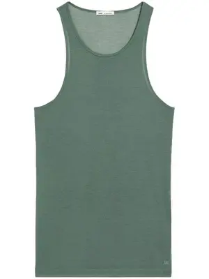 Ami Paris Embroidered Vests For Men