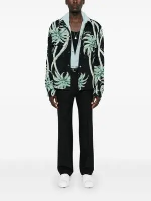 Amiri Twisted Palms Tapestry Overshirt