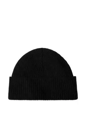 Ami De Coeur Wool Beanie - Black