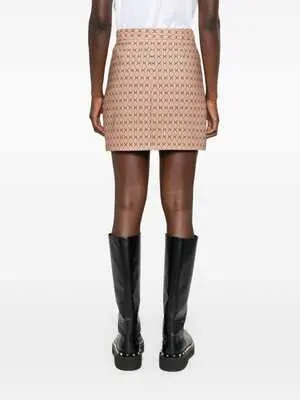 Elisabetta Franchi Geometric-print Mini Skirt