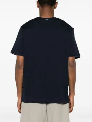 Herno Short-sleeve Cotton T-shirt - Blue