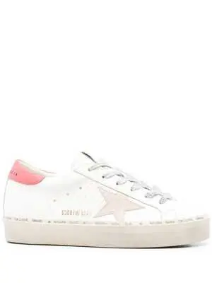 GOLDEN GOOSE Hi Star Leather Sneakers
