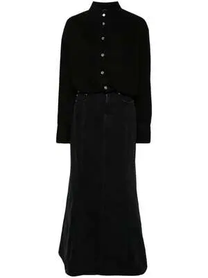 HAIKURE Jos Denim Maxi Dress