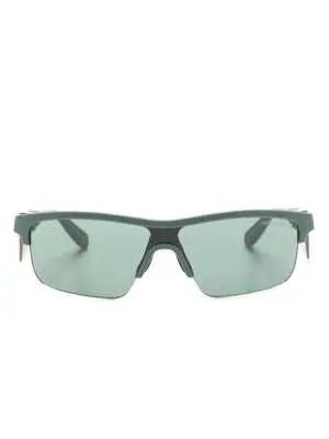 Emporio Armani Shield-frame Sunglasses - Green