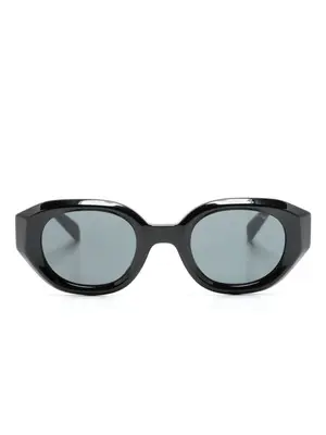 Emporio Armani Oval-frame Sunglasses
