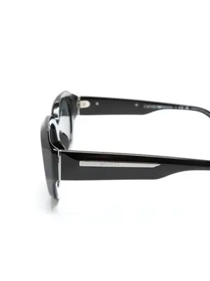 Emporio Armani Oval-frame Sunglasses