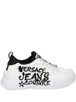 Versace Logo-print Lace-up Sneakers