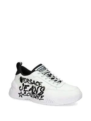 Versace Logo-print Lace-up Sneakers