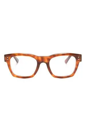 Marni Rectangle-frame Glasses - Orange
