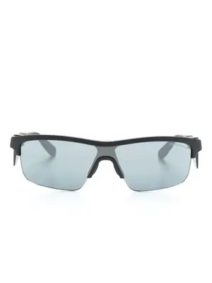 Emporio Armani Shield-frame Sunglasses - Black